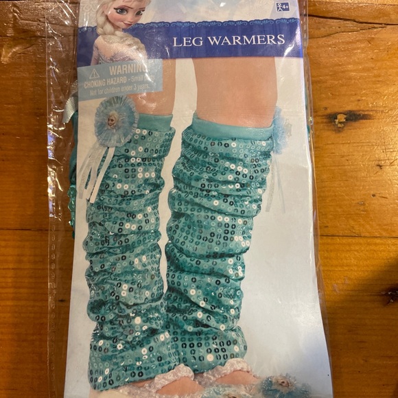Disney | Costumes | Disney Frozen Elsa Leg Warmers | Poshmark